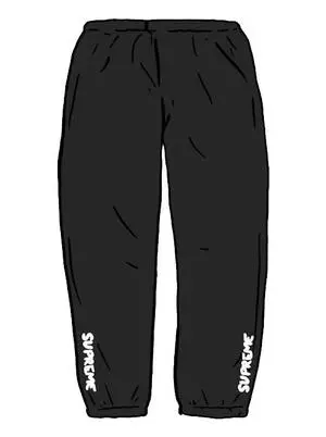 Supreme Warm Up Pant - Black