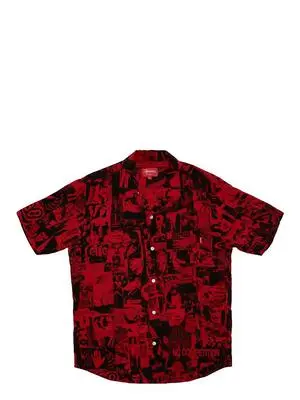 Supreme Vibrations Rayon Shirt - Red