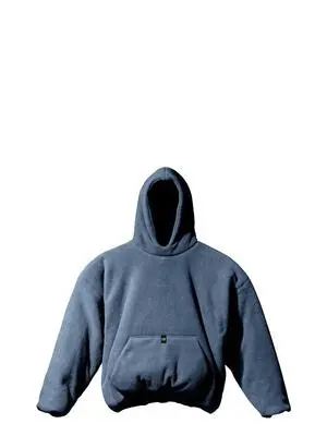 Yeezy Polar Fleece Padded Hoodie - Dark Blue
