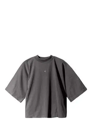 Yeezy Gap Logo No Seam Tee Shirt - Dark Grey