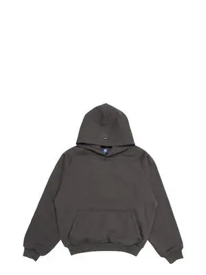 Yeezy Logo Shrunken Hoodie - Black
