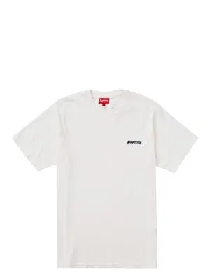 Supreme Washed Short Sleeve Tee Shirt White