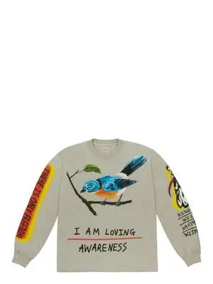 YEEZY Wes Lang Bird Long Sleeve Tee Shirt