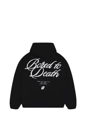 BAYC Bored Script Hoodie - Black