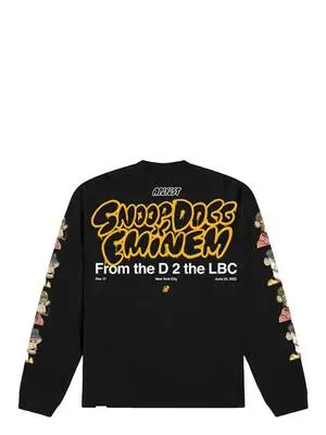 BAYC Snoop Dogg & Eminem Long Sleeve T-shirt - Black