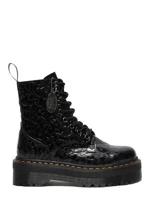 Dr. Martens Jadon Platform Xgirl Leather Boots - Black