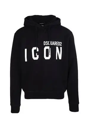 Dsquared2 Icon Cool Hoodie Black/white