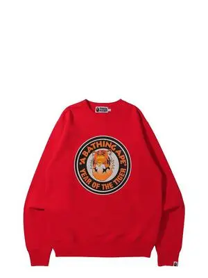 A BATHING APE Year Of The Tiger Crew - Red