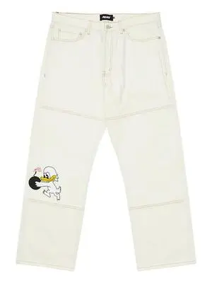 PALACE Panel Straight Leg Jeans - White