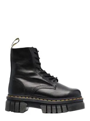 Dr. Martens Audrick Leather Platform Boots - Black