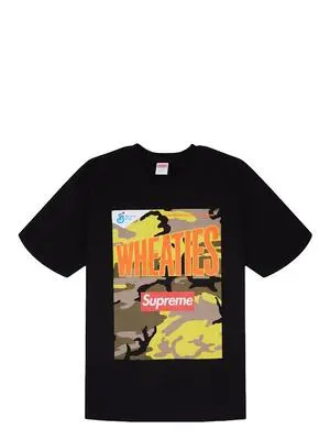 Supreme Wheaties Tee Shirt Black