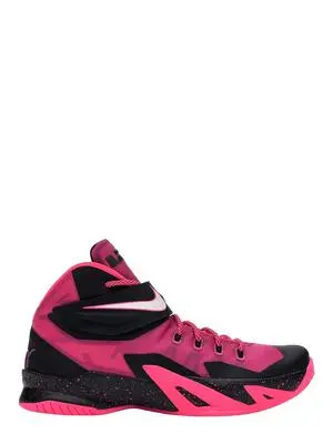 Nike Lebron Zoom Soldier Sneakers - Pinkfire Ii/white/black