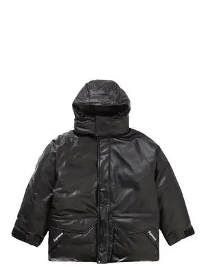 Supreme Gore-tex Leather 700-fill Down Parka - Black
