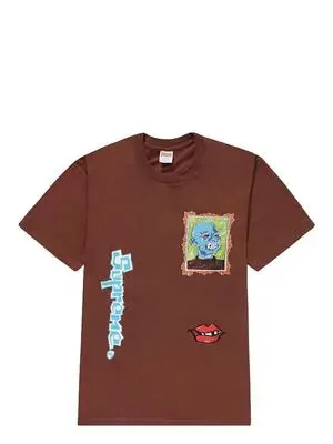 Supreme Gonz Portrait Tee Shirt - Brown