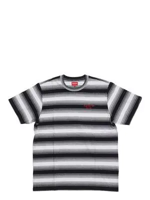 SUPREME Gradient Striped Short Sleeve Top