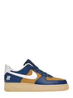 Nike Air Force 1 Low Sp Undefeated On It - Court Blue/white/goldtone