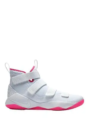 Nike Lebron Soldier 11 Kay Yow Sneakers - White/vivid Pink