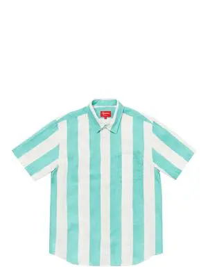 Supreme Wide Stripe Shirt Teal