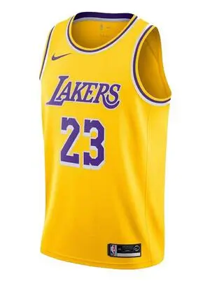 Nike Lebron James Icon Swingman Jersey - Yellow