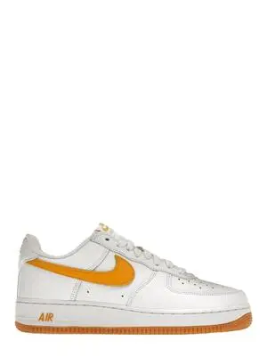 Nike Air Force 1 Low Retro Qs Of The Month - White/university Gold/gum Yellow