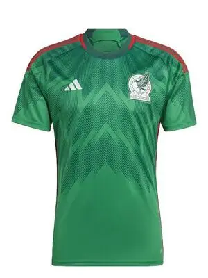 Adidas Mexico 22 Away Jersey - Vivid Green/collegiate Green
