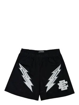 ERIC EMANUEL EE Basic Lightning Bolt Shorts Black/white