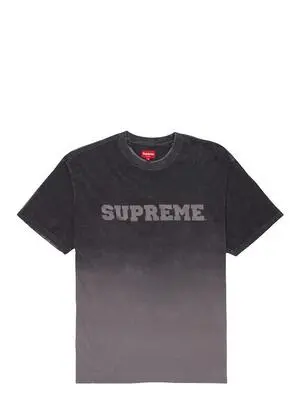 Supreme Gradient Short Sleeve Top - Black