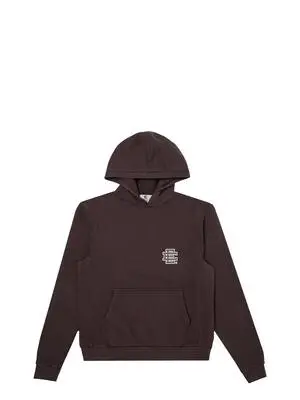 ERIC EMANUEL Ee Basic Hoodie - Chocolate Plum