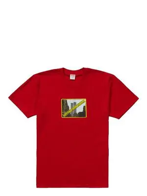 Supreme Greetings Tee Shirt Red