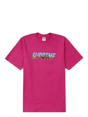 Supreme Gotham Tee Shirt Magenta