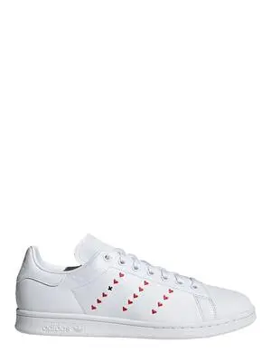 Adidas Stan Smith Heart Stripe Sneakers - Footwear White/core Black/scarelet Red