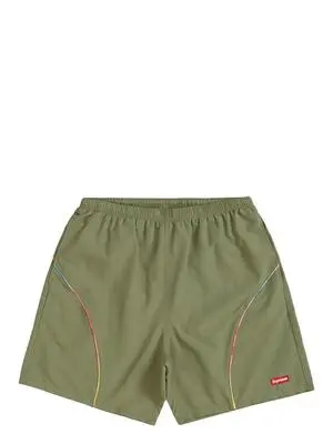 Supreme Gradient Piping Water Short - Olive