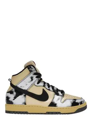 Nike Dunk High 1985 Acid Wash Sneakers - Lemon Drop/black/saturn Gold