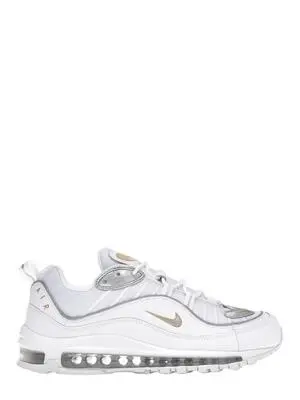 Nike Air Max 98 Sneakers White/metallic Silver/metallic Gold