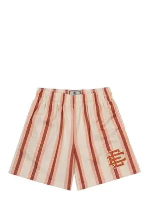 ERIC EMANUEL EE Basic Short Antique White/orange/pink Stripe