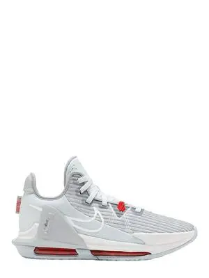 Nike Lebron Witness Sneakers - Platinum/university Red/white