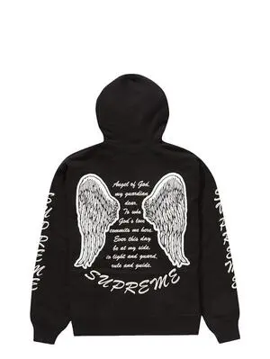Supreme Guardian Hooded Sweatshirt - Black
