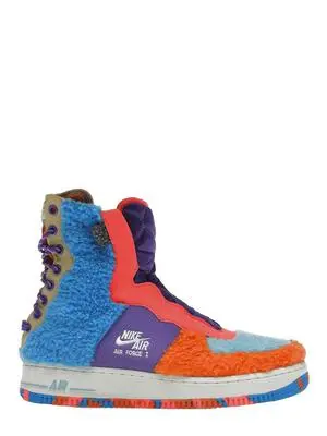Nike Air Force 1 Rebel Xx Sherpa Sneakers - Spirit Purple/sail/orange