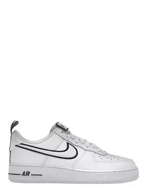 Nike Air Force 1 Low Outline Swoosh - White/black