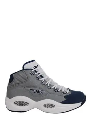 REEBOK Reebok Question Mid High-Top Sneakers Flat Grey/athletic Navy/white