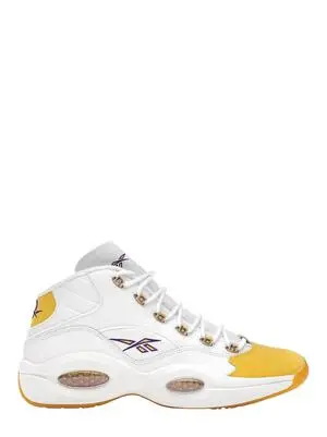 REEBOK Question Mid Toe - White/yellow/ultraviolet