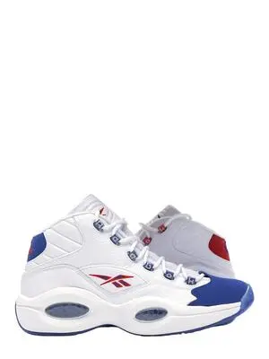 REEBOK Reebok Question Mid Double Cross Sneakers White/collegiate Royal/primal Red