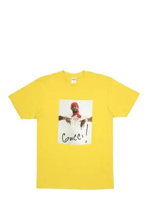 Supreme Gucci Mane Tee Shirt - Yellow