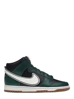 Nike Dunk High Chenille Swoosh - Green/black/white