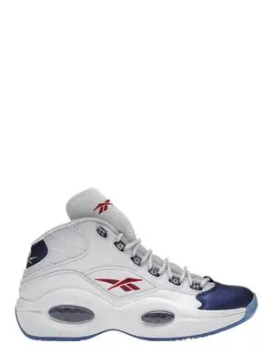 REEBOK Question Mid Blue Toe Sneakers - Footwear White/classic Cobalt Blue/clear