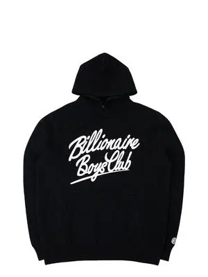 BILLIONAIRE BOYS CLUB Script Hoodie - Black