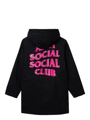 ANTI SOCIAL SOCIAL CLUB X Alpha M65 Hooded Field Jacket - Black