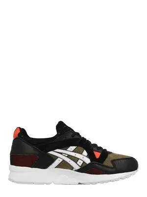 Asics Gel-lyte V High Top Sneakers - Black/olive/red