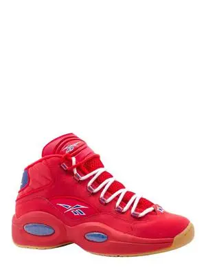 REEBOK Question Mid Packer Sneakers - Red Attack/ultramarine/gum