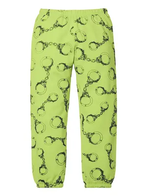 Supreme Handcuffs Sweatpant - Bright Green